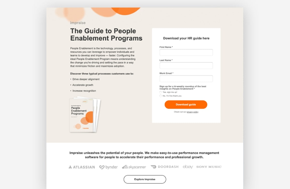 15 Great B2B Landing Page Examples That Drive Conversions